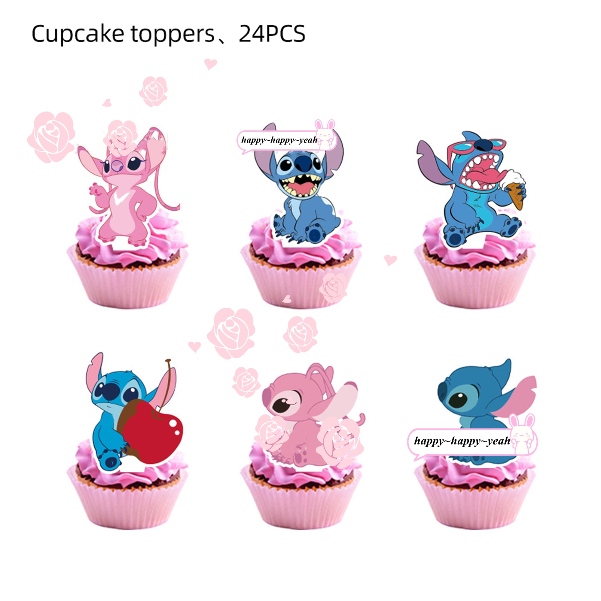 Lilo And Stitch Characters Pink