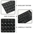 Worgeous 2 Sheets of Thai Keyboard Stickers Laptop Keyboard Decals with ...