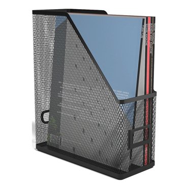 Universal Recycled Plastic Large Magazine File, 6 1/4 x 9 1/2 x 11 3/4 ...