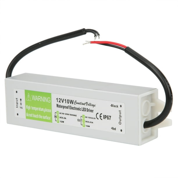 Alimentation Électrique LED Électronique Professionnelle Étanche 10W ...