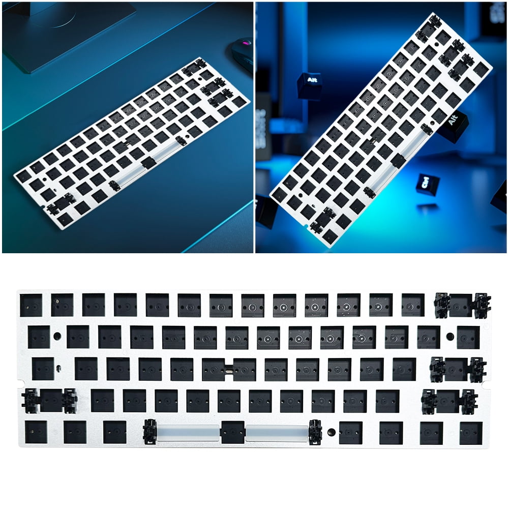 Teclado Personalizado PCB Contenedor Interno Raven 61 RGB Cableado ...