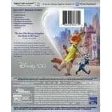 Zootopia - Disney100 Edition Walmart Exclusive (Blu-ray + DVD + Digital ...