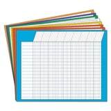 Jumbo Horizontal Incentive Chart Pack, 28 X 22, Assorted Colors With ...