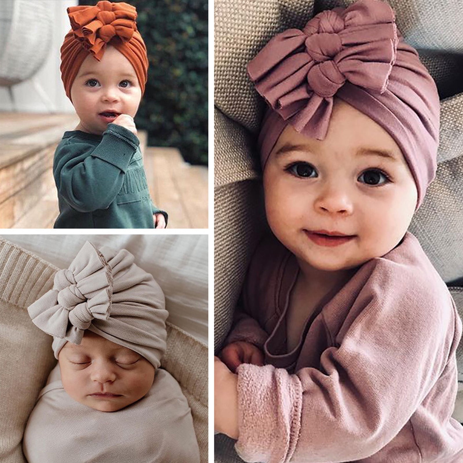 Baby Girl Flower Hats
