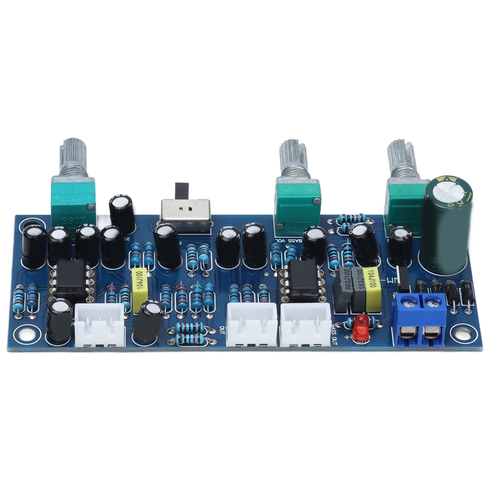 Buy FTVOGUE Subwoofer Pre Board 2.1 Channel 2.0 Full Tones Adjustable ...