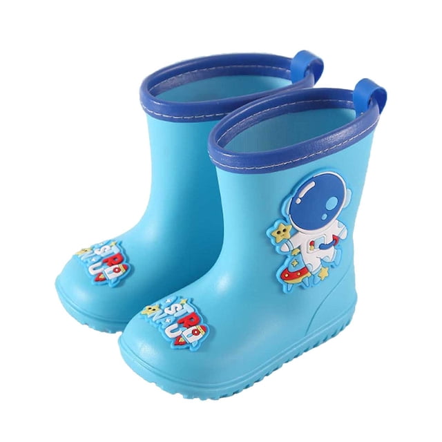 Gyexs Toddler Rain Boots Boys Girls Waterproof Cute Cartoon Printed ...