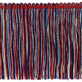 Uxcell 10 Yards 6 Inch Chainette Fringe Trim Tassel Sewing Trim for ...