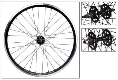 Weinmann DP18 Machined Track Bicycle Wheels BLACK Deep V Fixed ...