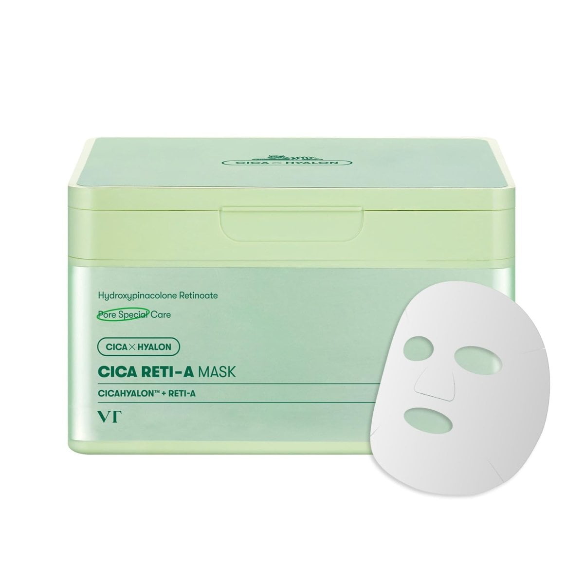 Click here for Vt Cosmetics Vt Cica Reti-A Mask 30 Sheets prices
