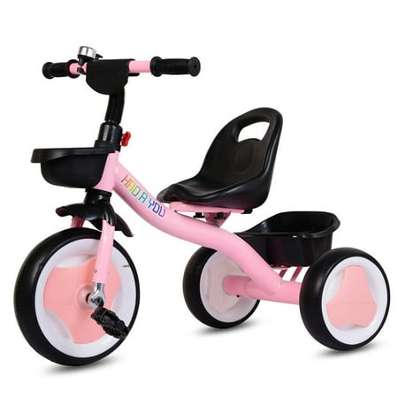 Kids 3 Wheel Trike Baby Tricycle with Detachable 3 Wheel Bell Tricycle ...