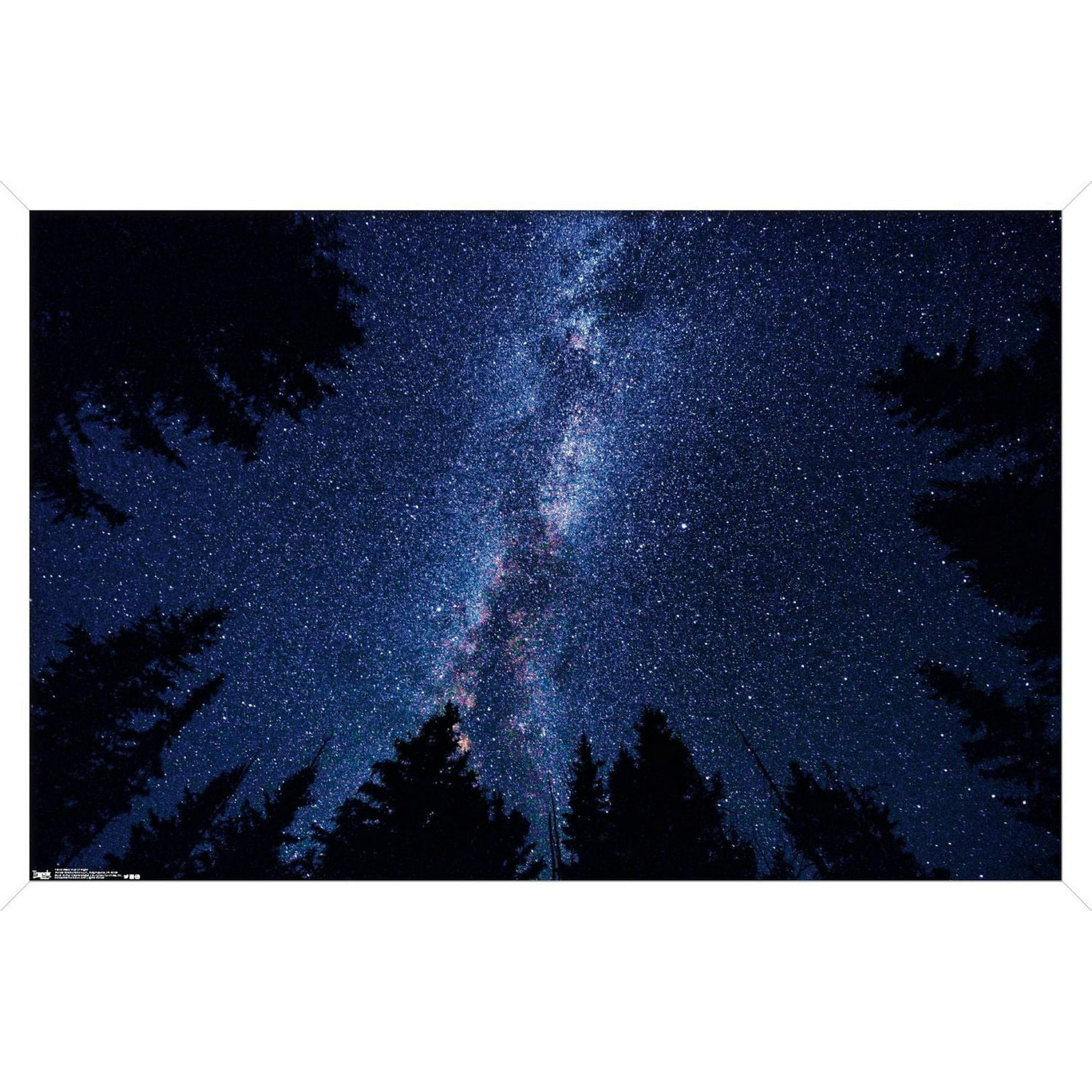 Click here for Trends International Milky Way At Night Wall Poste... prices