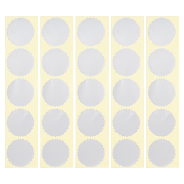 Certificate Seal Stickers
