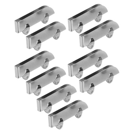 5mm Groove Width Twin Wheels Sliding Rollers Showcase Glass Pulleys ...