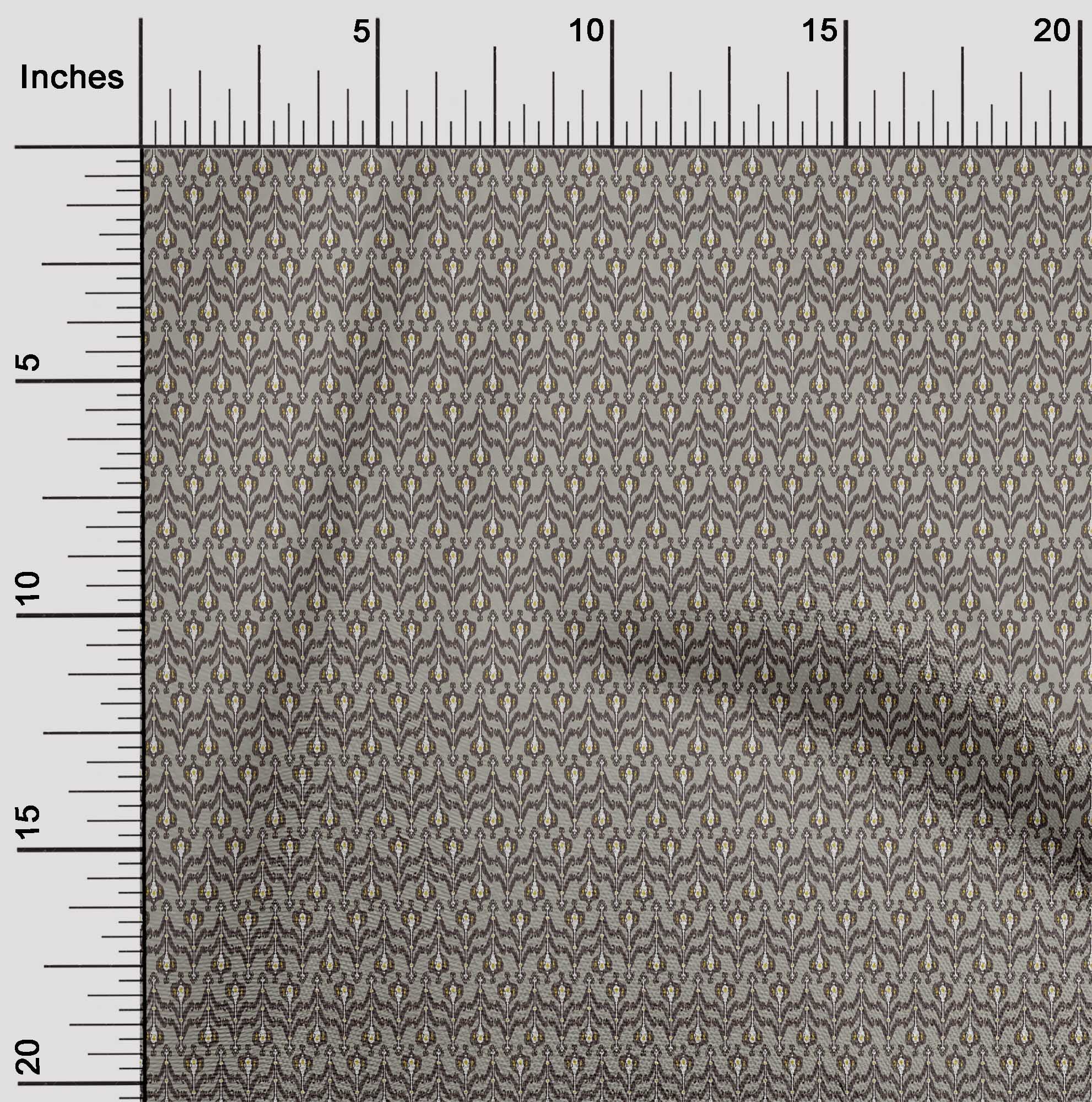 oneOone Viscose Chiffon Fabric Big Motif Ikat Fabric Prints By Yard 42 ...