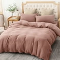 PURE ERA King Size Jersey Cotton Duvet Cover Set, 100% Ultra Soft T ...