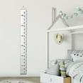 Clearance! Cartoon Baby Kids Growth Chart Record Wood Frame Height ...