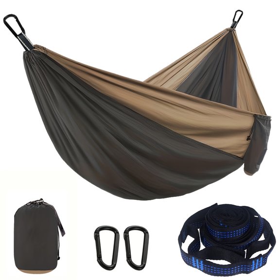 KQJQS Outdoor Net Hammmocks With Mosquito Net Ortable Double/Single ...