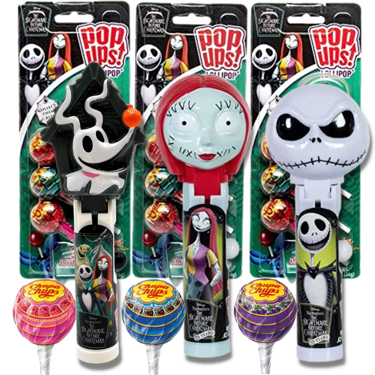 Tim Burton's The Nightmare Before Christmas Pop Ups With 3 Chupa Chups ...
