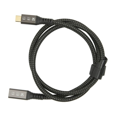 USB4.0 8K Cable, USB C Male To Female Extension Cable, Ultra HD 8K@60Hz ...