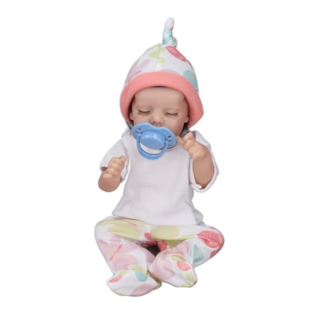 12 Inch Newborn Baby Doll, Lifelike Soft Safe Movable Arms Legs ...