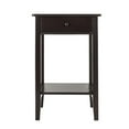 SamyoHome Night Stand with Drawer and Shelf Storage Multipurpose ...