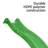 Blue Rabbit Play Outdoor Wavy Kids Slide, 10 Feet, Lime Green - Walmart.com