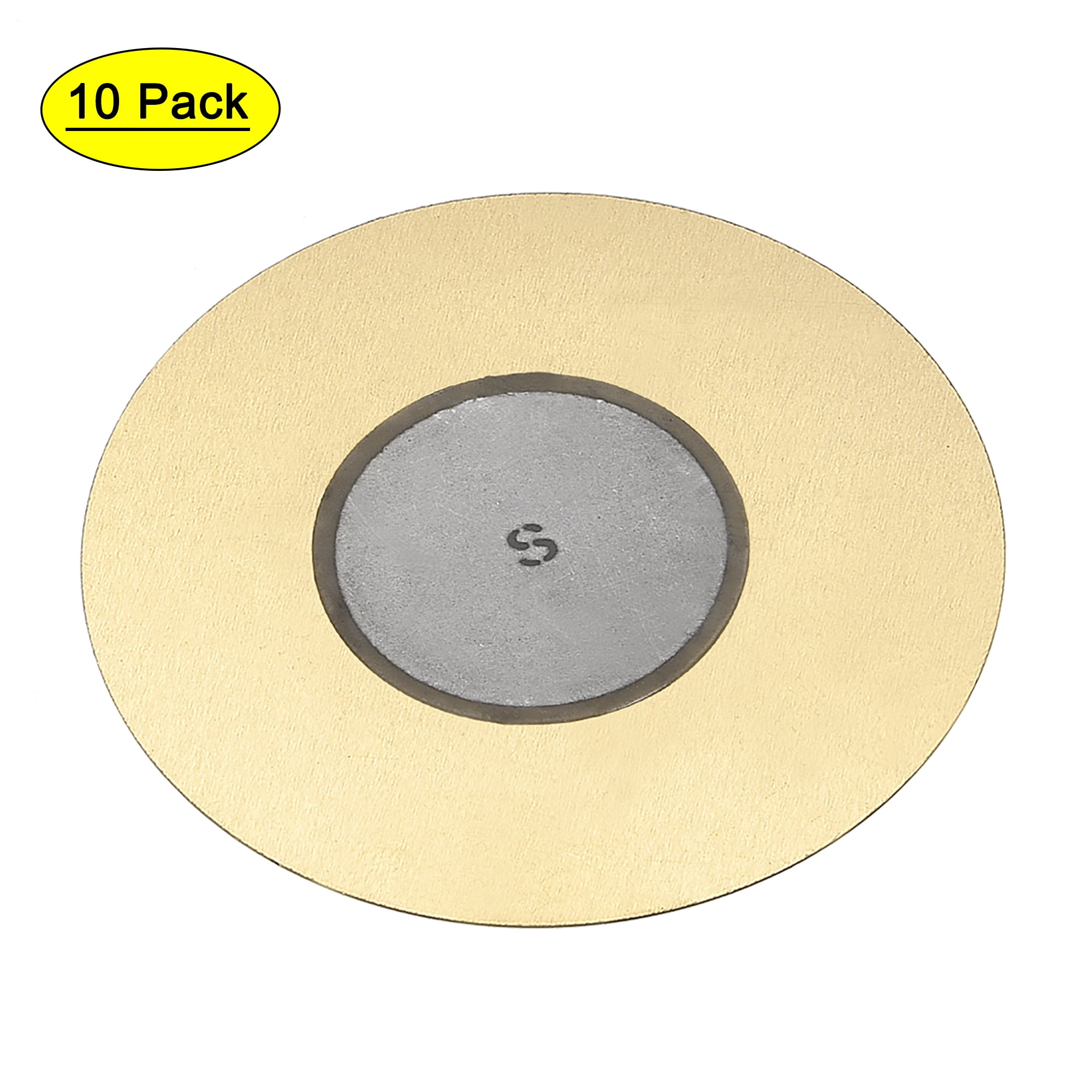 10Pcs Piezo Discs 50mm Acoustic Pickup Transducer Ceramic Trigger ...