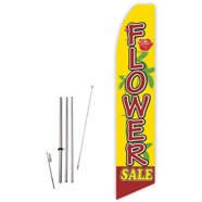 Bingo Red Super Novo Feather Flag - Complete with 15ft Pole Set and ...