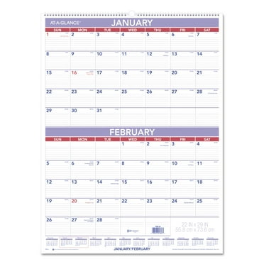AT-A-GLANCE Yearly Wall Calendar, 24 x 36, 2018 - Walmart.com