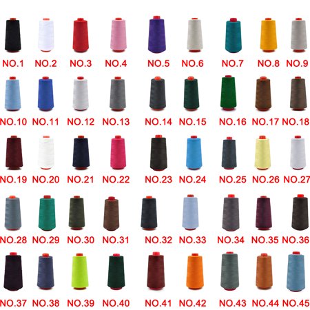 3000 Yards High Speed Sewing Thread Crafts Clothes Dress Making Cross ...