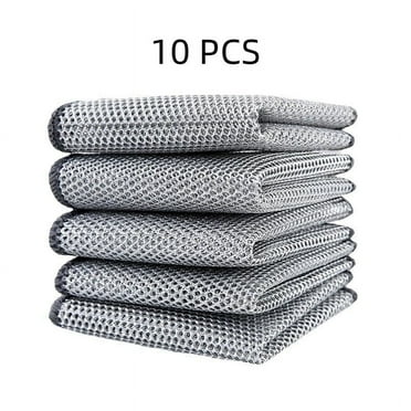 20 Counts Multipurpose Non-Scratch Wire Dishcloths – Reusable ...