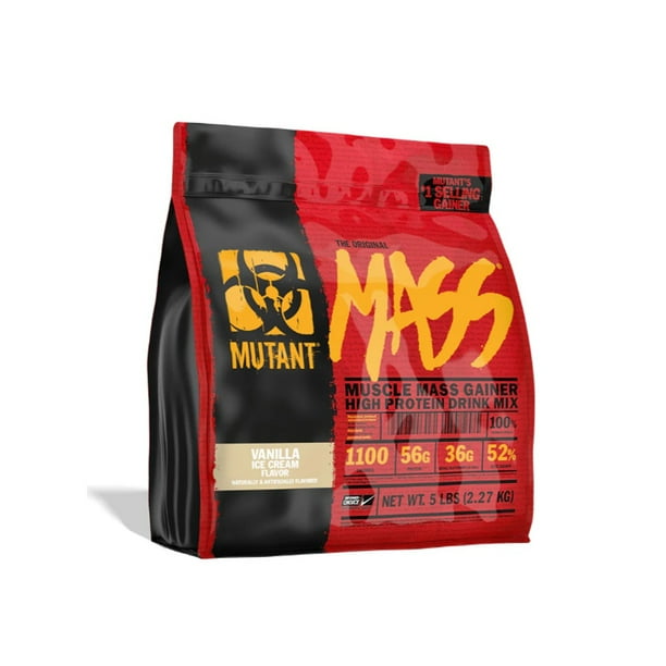 Proteína Ganador Mutant Mass 5 Libras Sabor Vainilla | Bodega Aurrera en línea