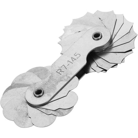 Lepai Radius Fillet Gauge, Stainless Steel Radius Fillet Gauge External ...