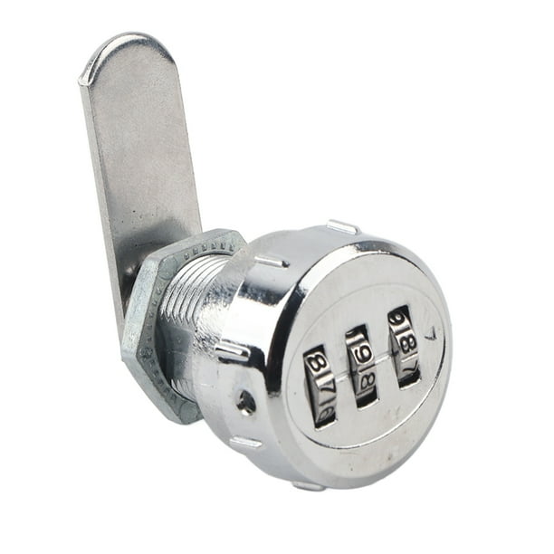 Password Lock,3 Digit Code Combination Cabinet Lock Cabinet Coded Lock ...