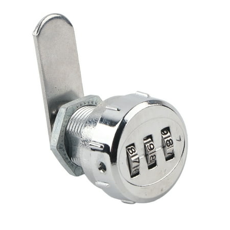 Password Lock,3 Digit Code Combination Cabinet Lock Cabinet Coded Lock ...