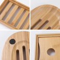 ANXPTIME Creative Wooden Soap Box Wood Filter Draining Water Soaps ...