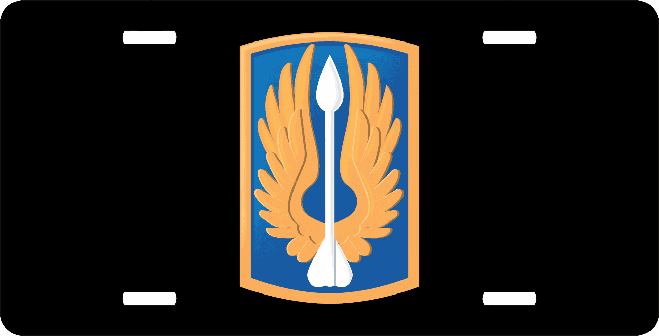 18th Aviation Brigade License Plate - Walmart.com