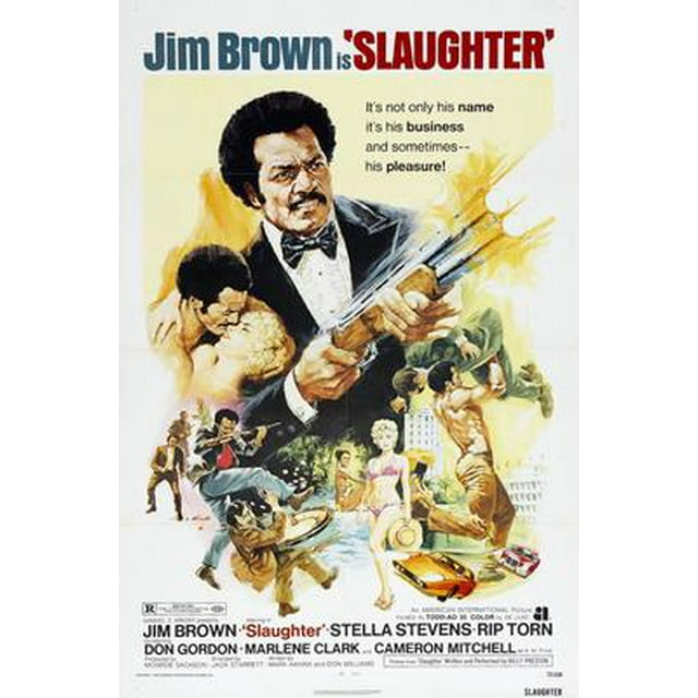 Slaughter Movie Poster Art Poster 24x36 Unframed, Age: Adults ...