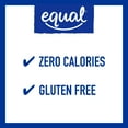 Equal Zero Calorie Sweetener Packets Sugar Substitute 250 Ct