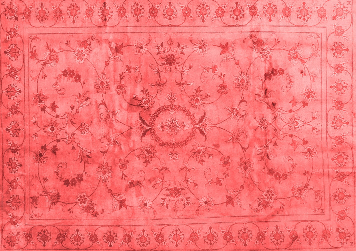 Ahgly Company Indoor Rectangle Abstract Red Contemporary Area Rugs, 6 ...