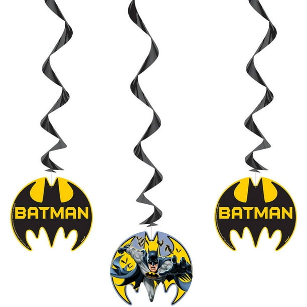 Batman Hanging Decorations, 26 in, 3ct - Walmart.com