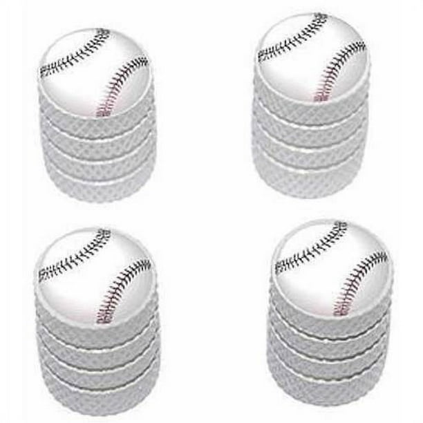 Baseball Softball Tire Rim Wheel Aluminum Valve Stem Caps, Multiple ...