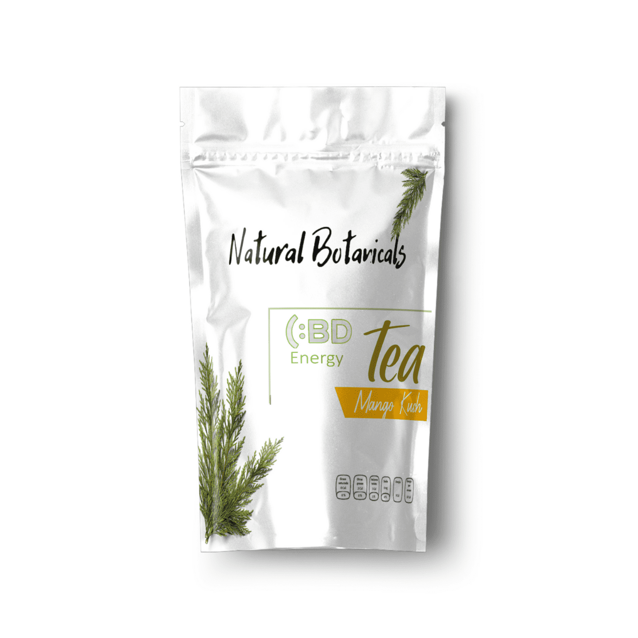 Suplemento Alimenticio Té con Guaraná Natural Botanicals Té energizante ...