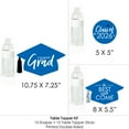 Big Dot of Happiness, Graduation Party Centerpieces, Set of 15, Blue ...