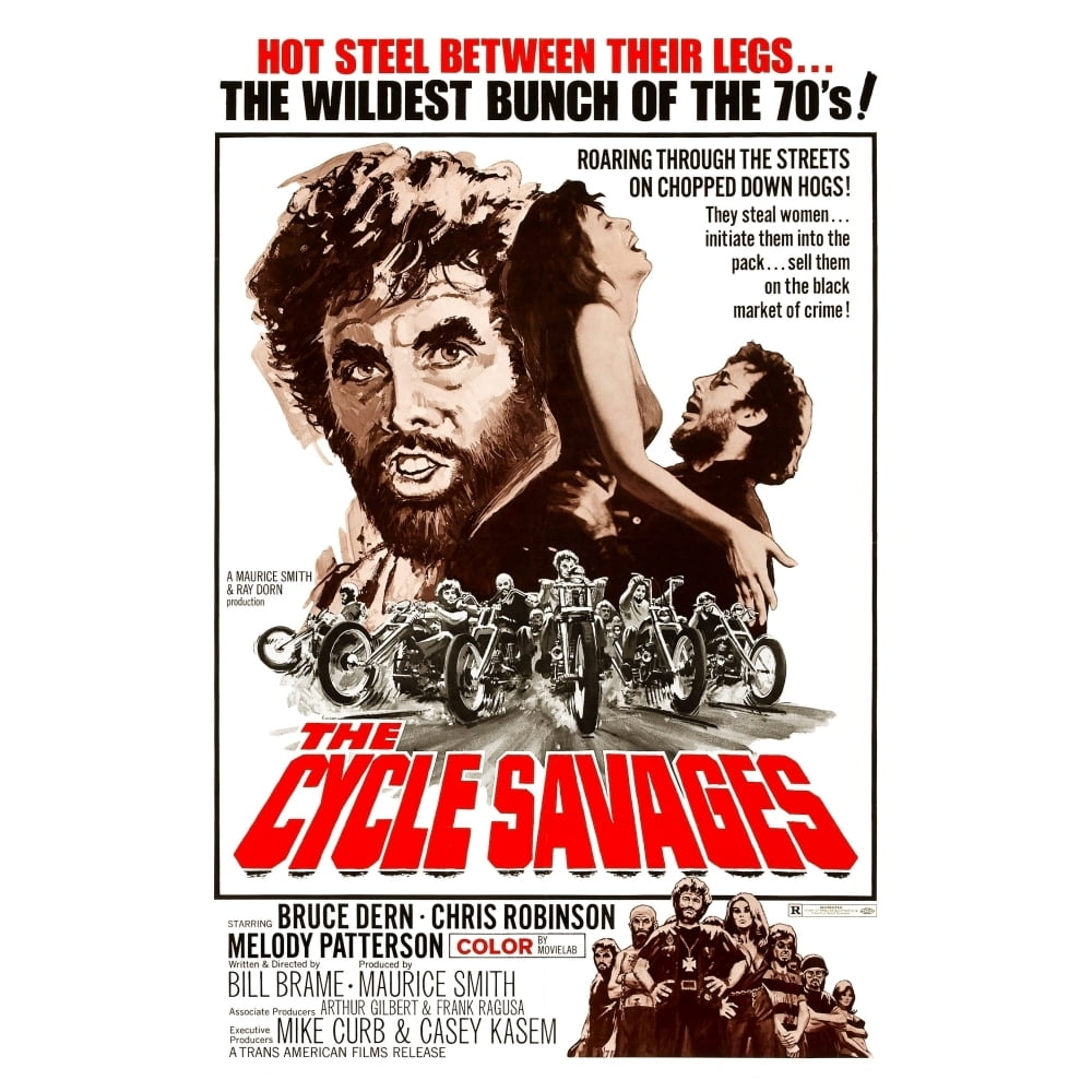 The Cycle Savages Bruce Dern 1969 Movie Poster Masterprint (11 x 17 ...