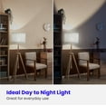A19 LED Light Bulb, 60W Equivalent, E26 Medium Base, 800 Lumen, 3500K ...