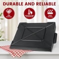 17" x 13" Universal Cast Iron Griddle for Gas Grill, Stove Top Griddle ...