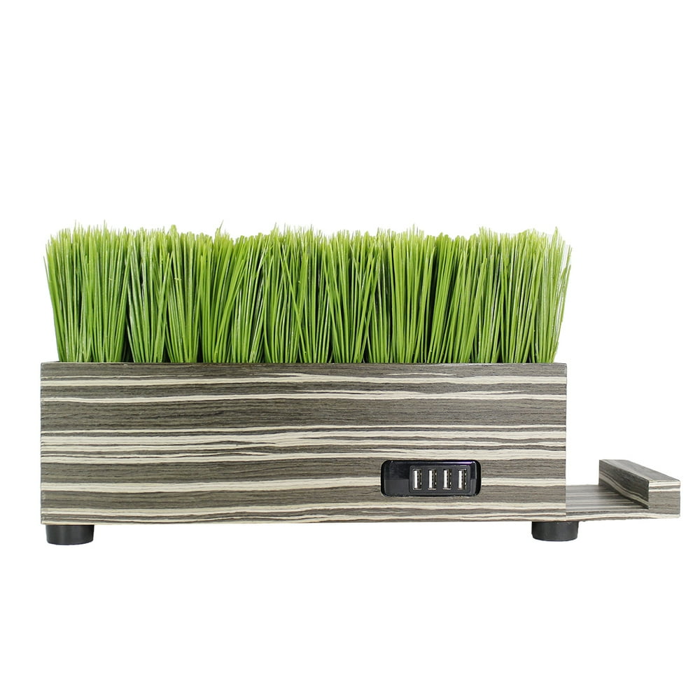 4-Port USB Charging Station Power Plant Stunning Artificial Indoor ...