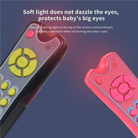 Baby Remote Control Toy with Smooth Button Simulation Realistic ...