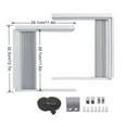 Air Window Unit, Window Unit Air, Sliding Insulation Panels, Air Foam ...